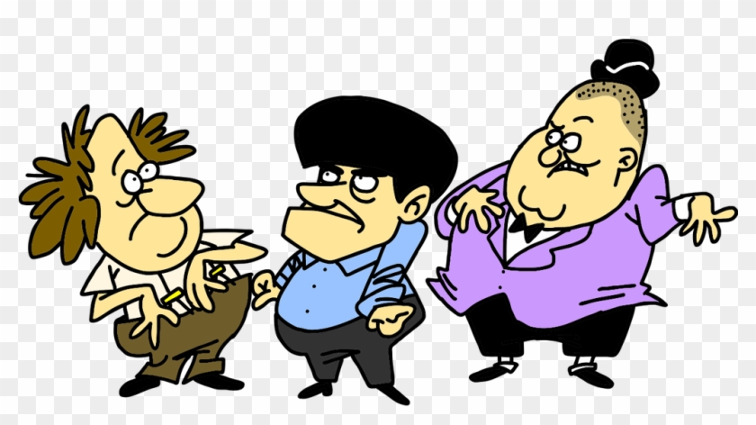 Larry Curly Moe By Superzachworldart - Cartoon - Free Transparent PNG ...