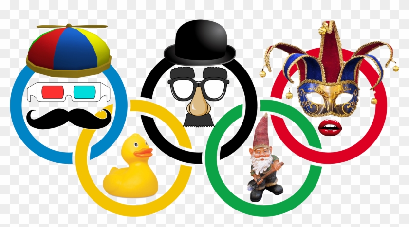 Wacky Olympics Logo - Do The Olympic Rings Stand - Full Size PNG ...