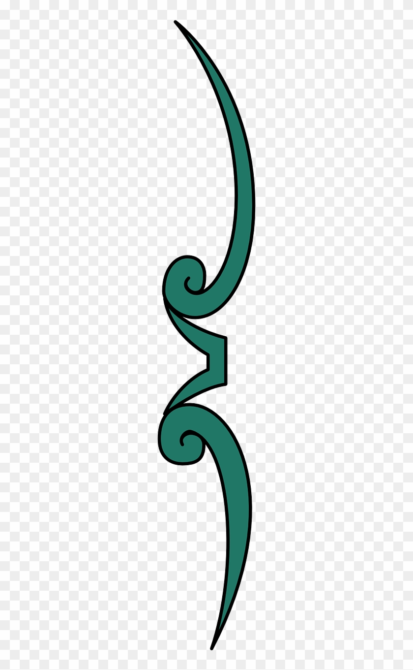 Delimiters Separators Green - Vertical Decoration Png - Full Size PNG ...