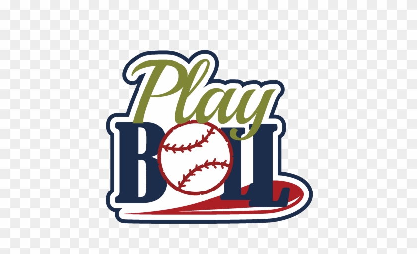 Play Ball Svg Scrapbook Title Baseball Svg Scrapbook - Scrapbooking ...