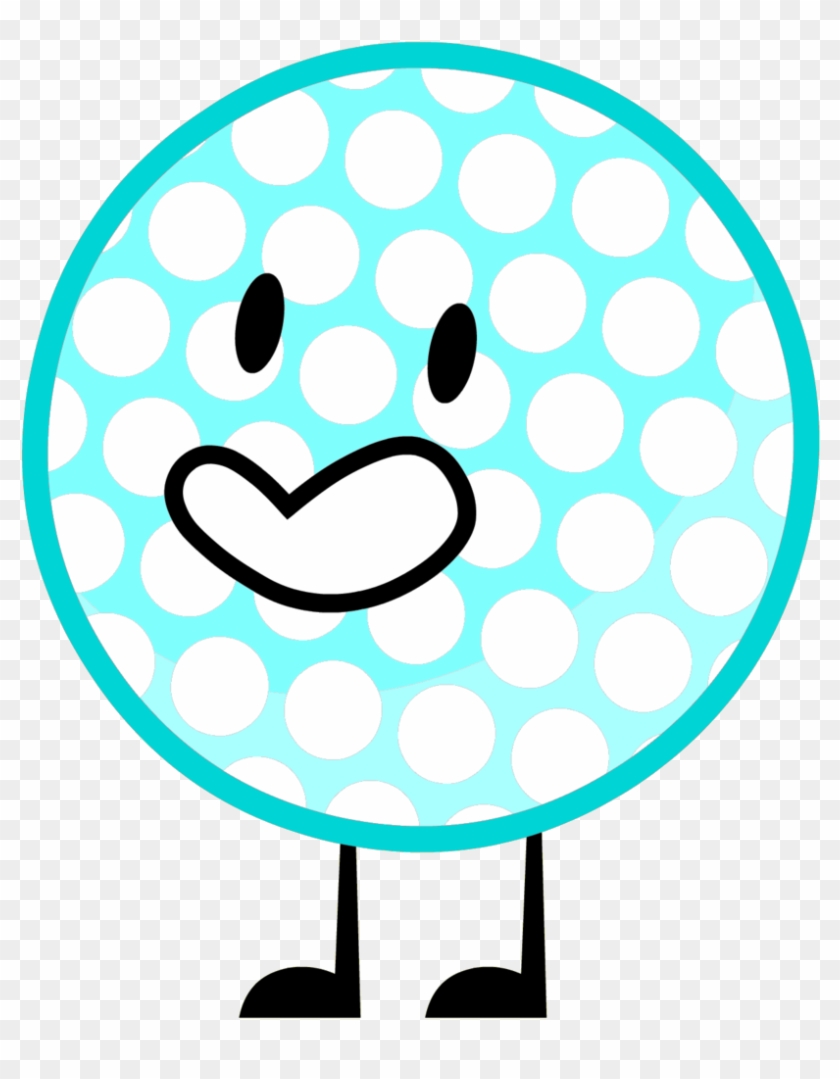 Snow Golf Ball - Bfdi Golf Ball - Full Size PNG Clipart Images Download