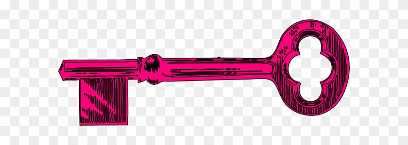 Key Clipart Pink - Pink Key Clipart - Full Size PNG Clipart Images Download