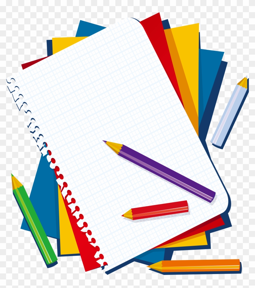 Colored Pencil Book Clip Art - Scribble, Scribble And Doodle! Fun ...