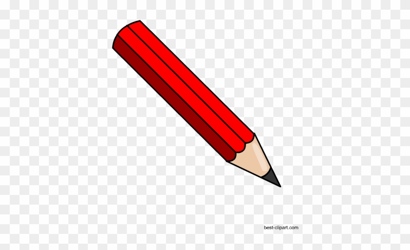 Red Pencil, Free Clip Art - Clip Art - Full Size PNG Clipart Images ...