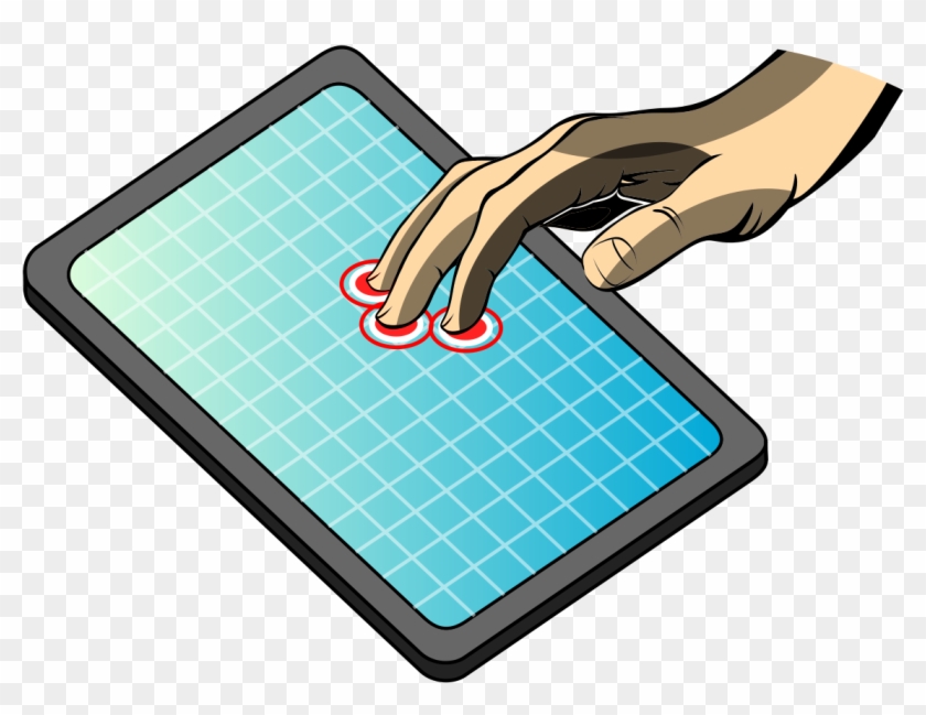 Computer Clipart Light Pen - Computer Touch Screen Definition - Full ...
