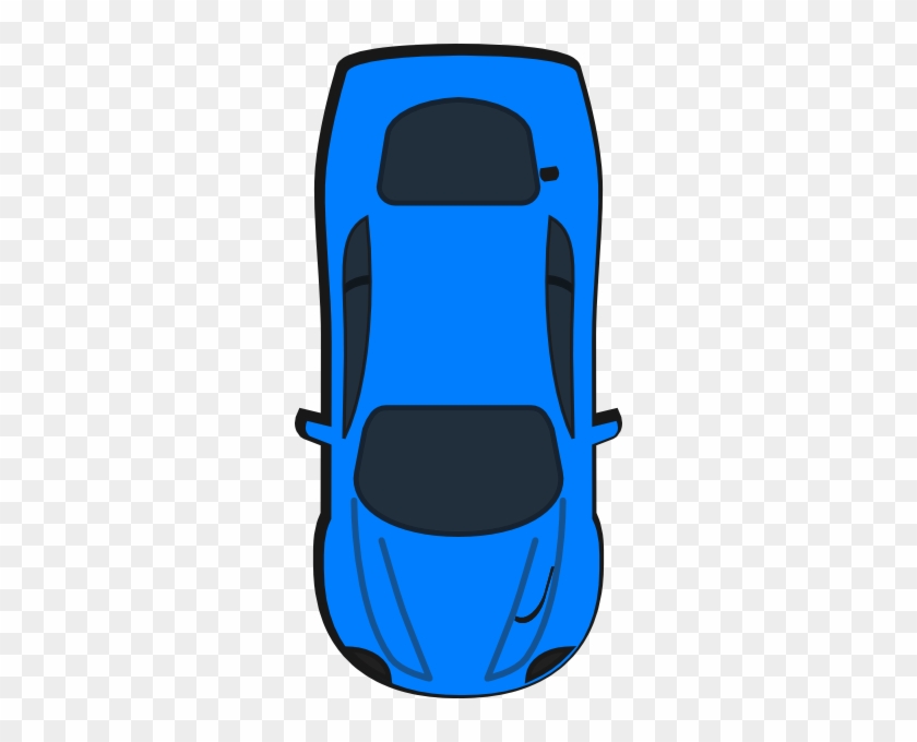How To Set Use Blue Car - Car Top View Clipart - Full Size PNG Clipart ...