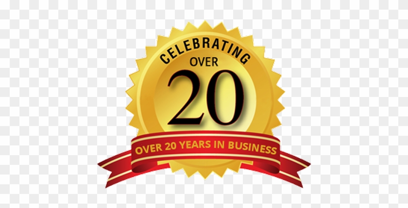 Celebrating 20 Years Logo - Full Size PNG Clipart Images Download