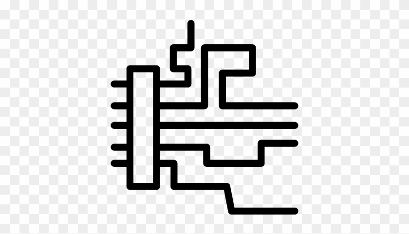 Motherboard Lines Vector - Mother Board Icon - Full Size PNG Clipart ...