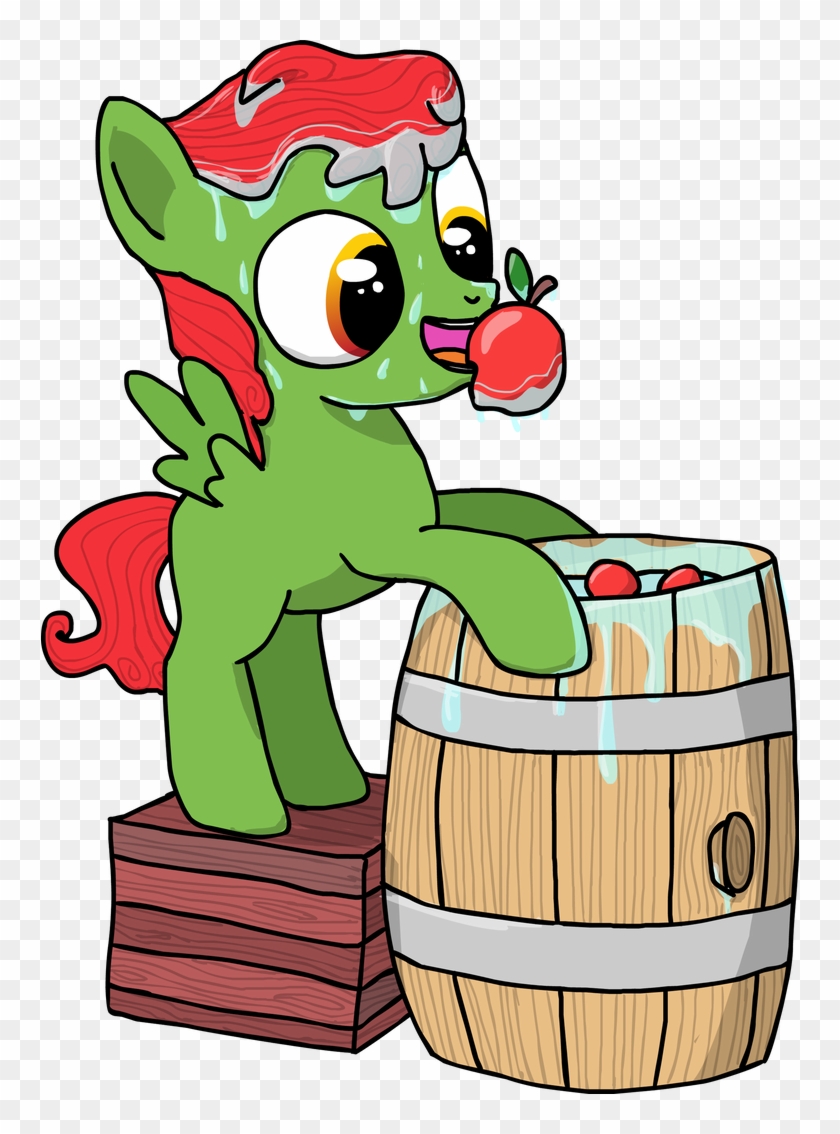 Apple Bobbing By Shieldgenerator7 - Cartoon - Free Transparent PNG ...