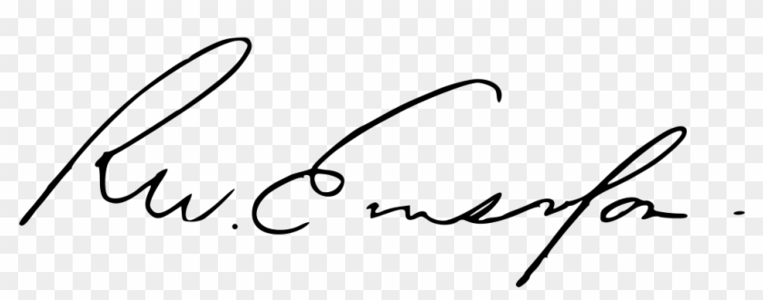 Appletons' Emerson Ralph Waldo Signature - Ralph Emerson Signature ...