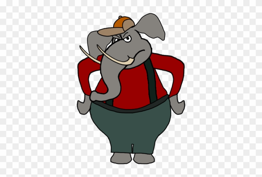 Crackerjack A Elephant Lumberjack By Twoodland1994 - Cartoon - Free ...