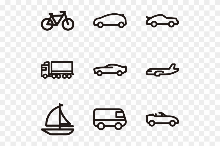 Car Icons Minimalist - Minimal Car Icon Png - Full Size PNG Clipart ...
