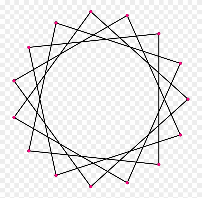 Pin 4 Point Star Clipart - Line Art On Graph - Full Size PNG Clipart ...