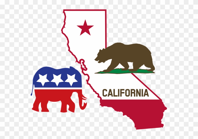 California Bear Png - California State Outline Flag - Full Size PNG ...