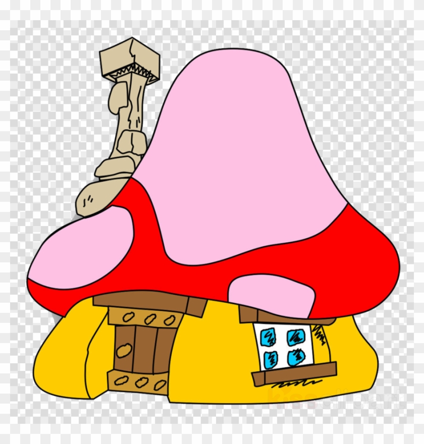 Smurf House Clipart Smurfette Papa Smurf Grouchy Smurf - Final Fantasy ...