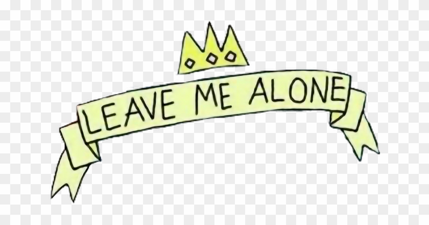 Leave Me Alone - Cartoon - Free Transparent PNG Clipart Images Download