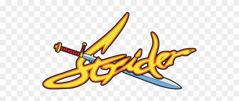 1980s War Games - Strider Arcade Logo Png - Full Size PNG Clipart Images Download
