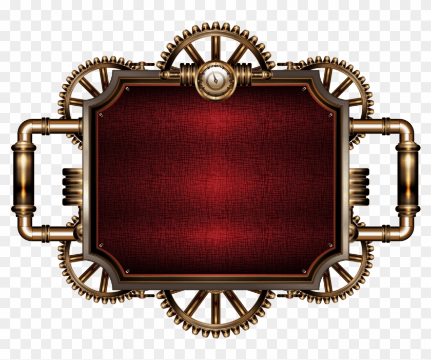 Frame Clipart Steampunk - Steampunk Frame Png - Full Size PNG Clipart ...
