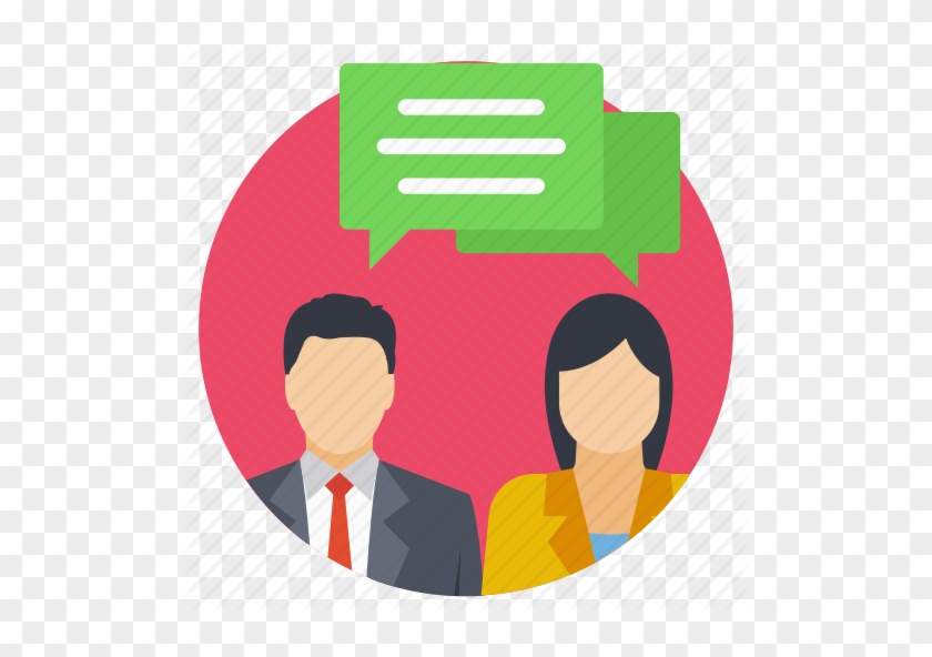 512 X 512 5 - Two People Talking Icon Png - Full Size PNG Clipart ...