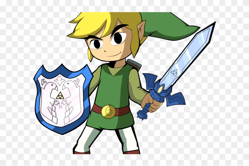 The Legend Of Zelda Clipart Toon Link - Toon Link Png - Full Size PNG ...