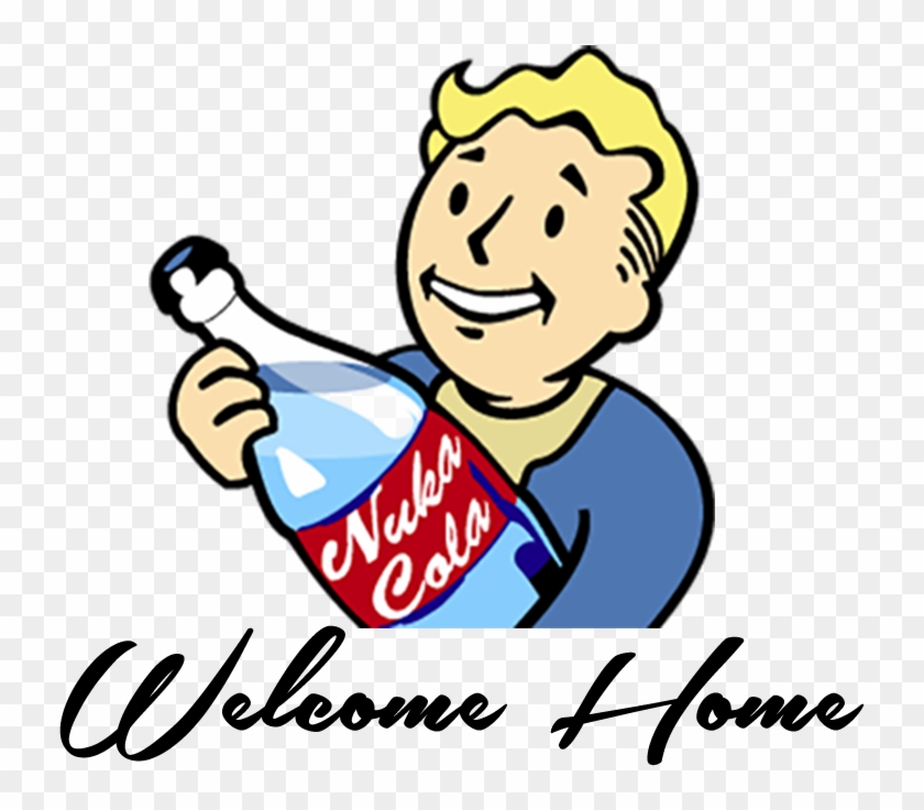 Fallout Png - Nuka Cola Vault Boy - Full Size PNG Clipart Images Download