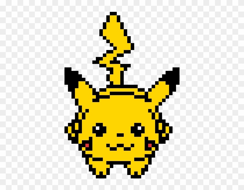 Running Pikachu - Pixel Art - Full Size PNG Clipart Images Download