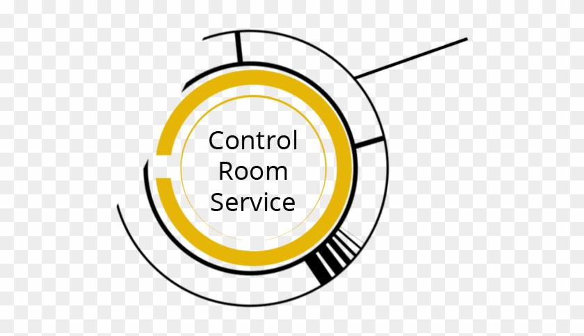 Control Room Service - Circle - Full Size PNG Clipart Images Download