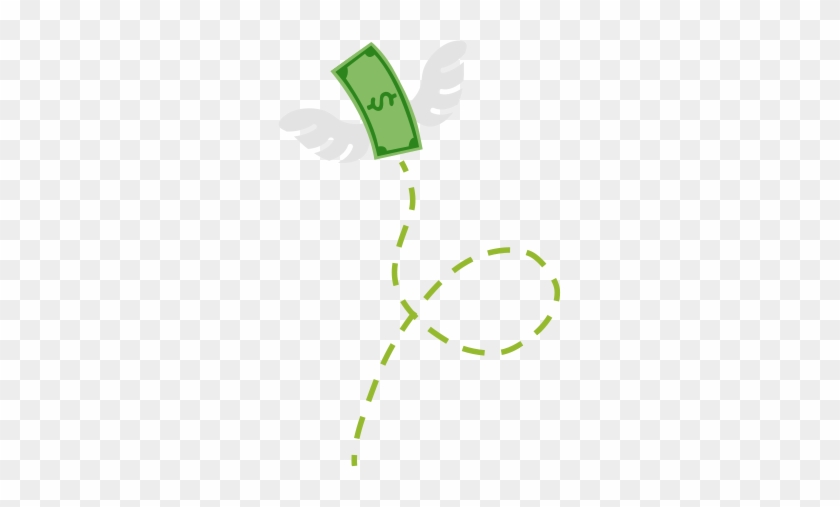 Flying Money - Flying Money - Full Size PNG Clipart Images Download