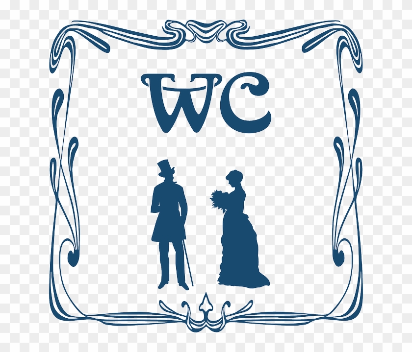 Toilet Gender Segregation - Toilet Door Signs Png - Full Size PNG ...