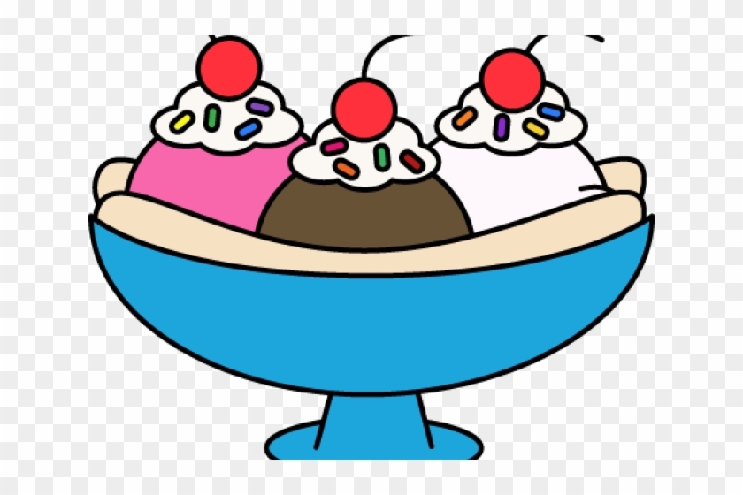 Ice Cream Clipart Vendor - Banana Split Clip Art - Full Size PNG ...