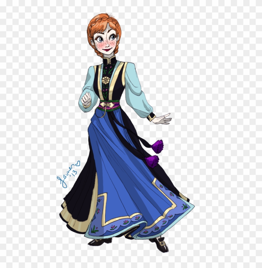 Pin Frozen Anna Clip Art - Illustration - Full Size PNG Clipart Images ...