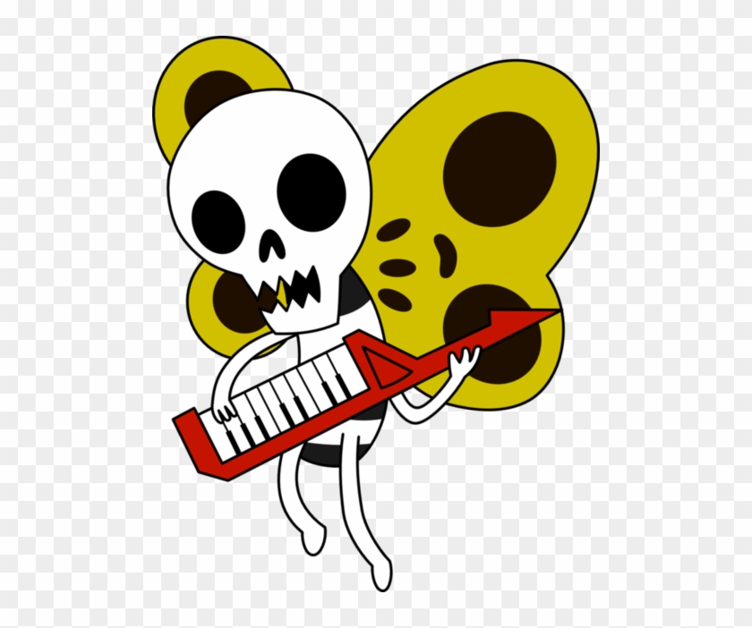Skeleton Butterflies From Adventure Time - Full Size PNG Clipart Images ...