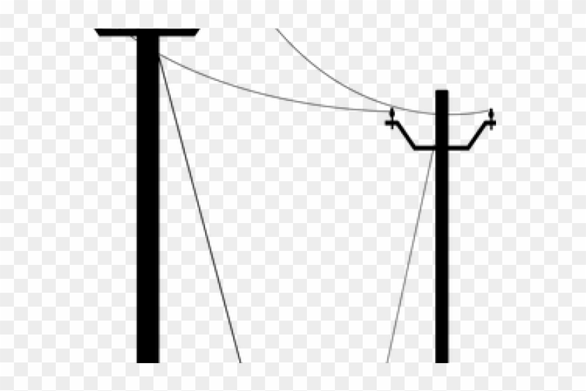 Power Line Clipart Distribution Line - Overhead Power Line - Full Size ...