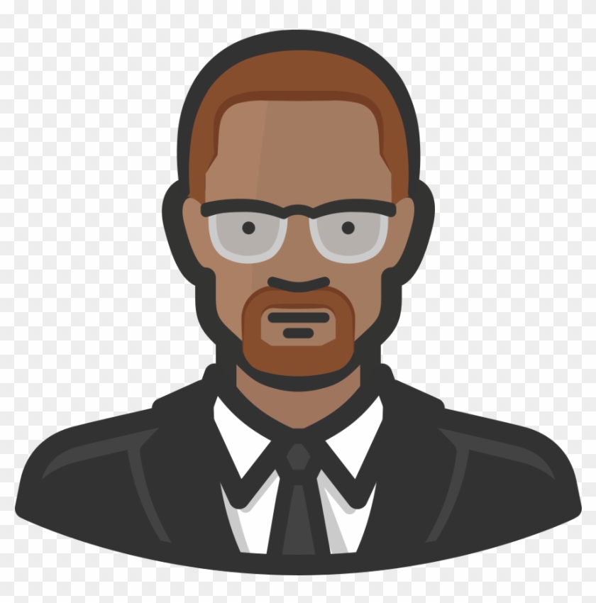 Clipart Malcolm X Png - Person - Full Size PNG Clipart Images Download
