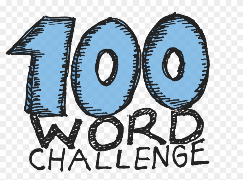 Words To Include - 100 Word Challenge Sign - Full Size PNG Clipart ...