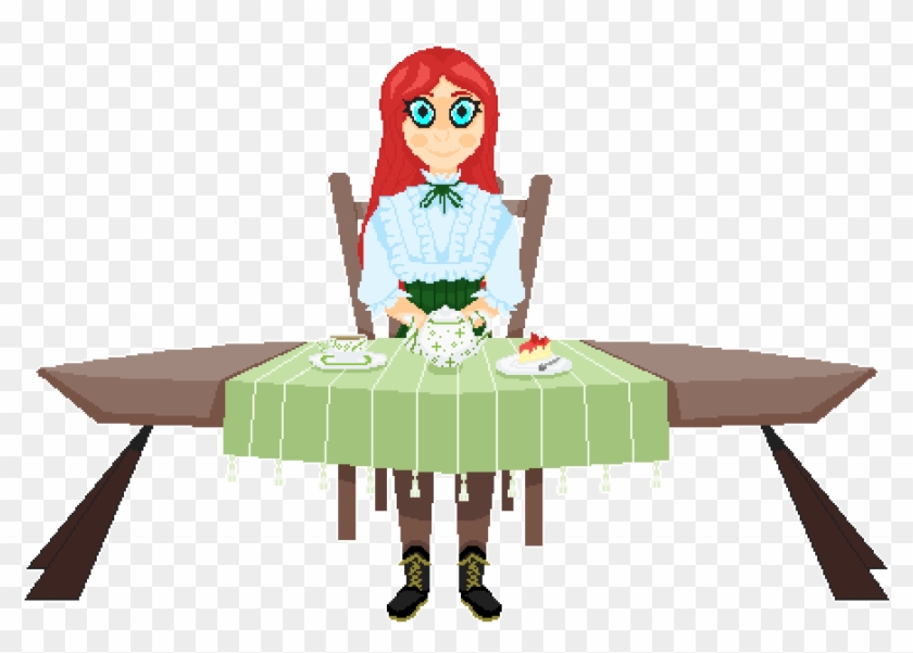 Tea Time - Illustration - Full Size PNG Clipart Images Download