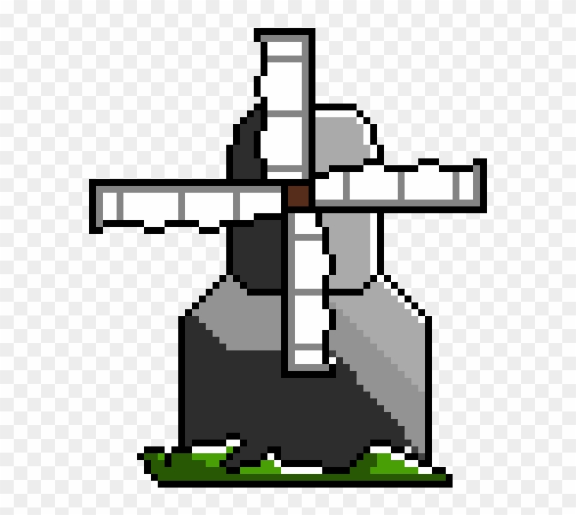 Wind Turbine - Wind Turbine Pixel Art - Full Size PNG Clipart Images ...
