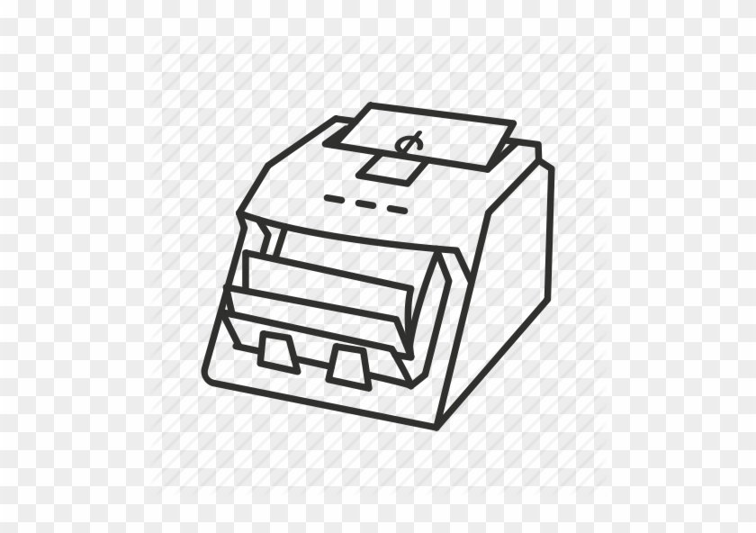 Currency-counting Machine Clipart Coin & Banknote Counters - Money ...