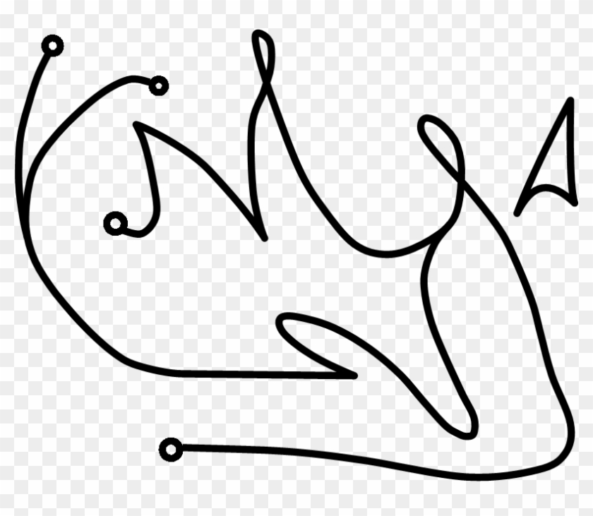 Cthulhu By Unsungno1 - Line Art - Full Size PNG Clipart Images Download