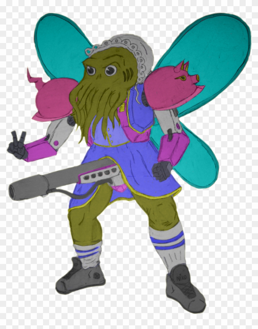 Mecha Loli Desu U By Bitskreig On - Cthulhu Loli - Full Size PNG ...