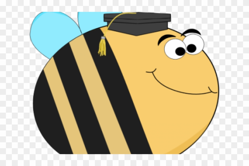 Bee Clipart Graduation - Bee Graduate Clip Art - Full Size PNG Clipart ...