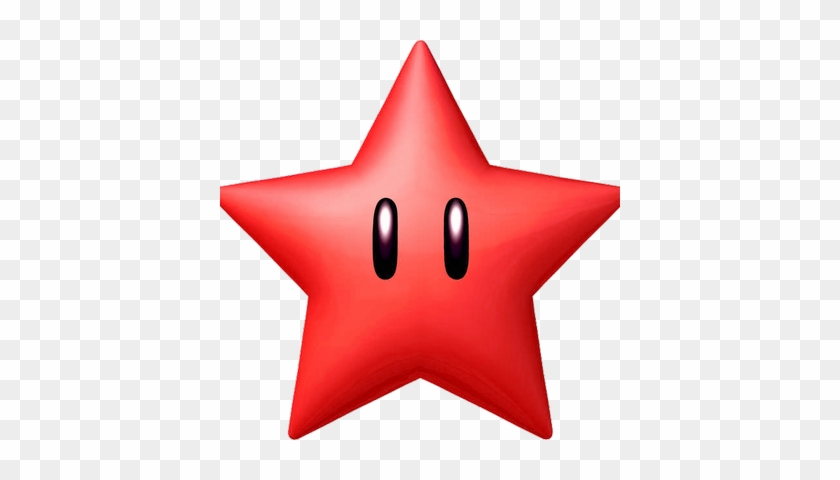 Red Stars - Super Mario Red Star - Full Size PNG Clipart Images Download