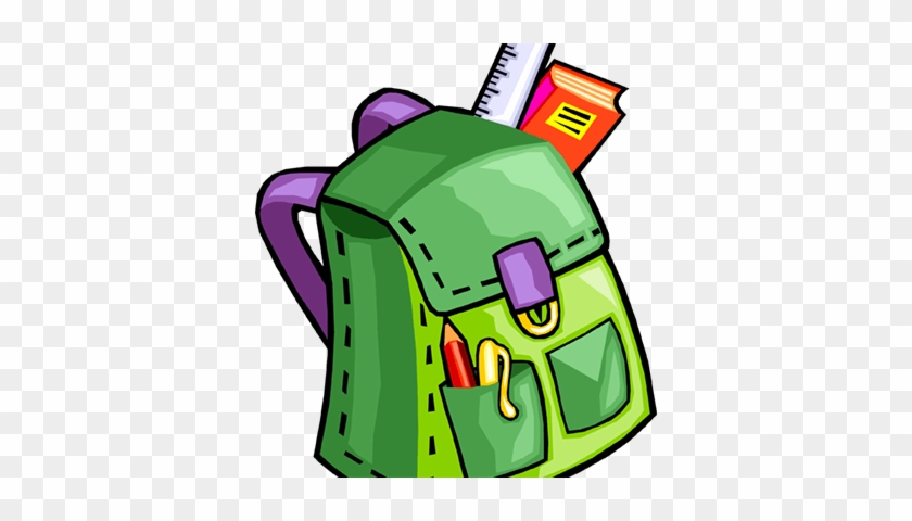 Cartoon Backpack - Full Size PNG Clipart Images Download