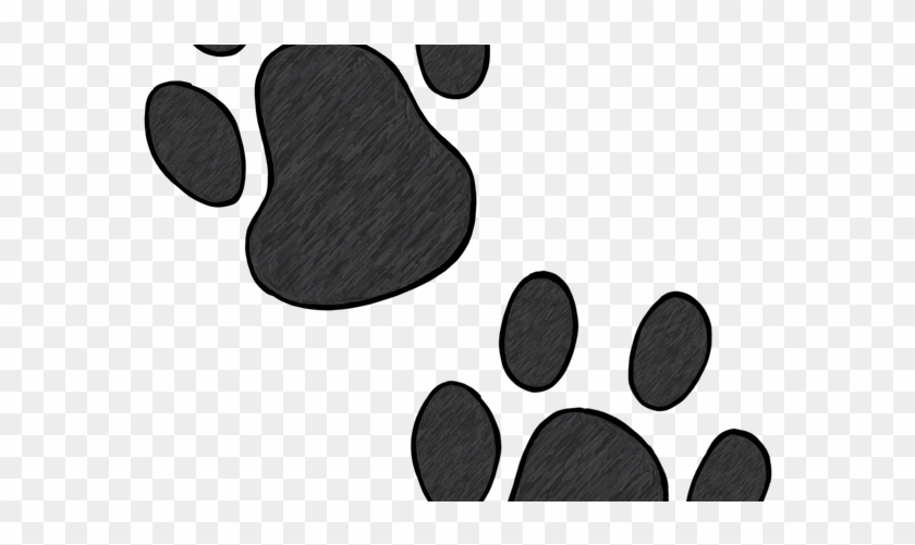 Jungle Animal Paw Prints Clip Art 49 Fox Nail - Illustration - Full ...