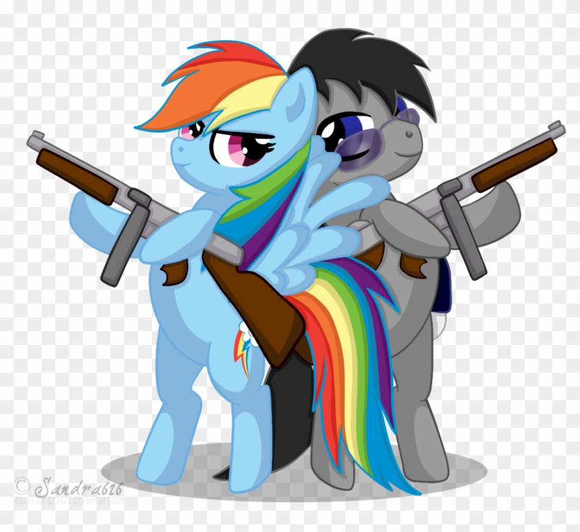 Artist Sandra Commission Earth Pony Oc Ⓒ - My Little Pony Guns - Full ...