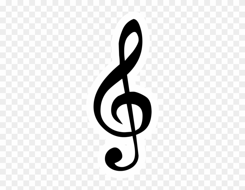 Treble Clef - Treble Clef Png - Full Size PNG Clipart Images Download