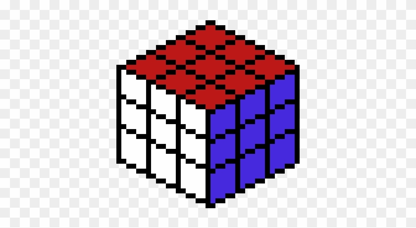 Rubiks Cube - Pixel Rubik's Cube - Full Size PNG Clipart Images Download