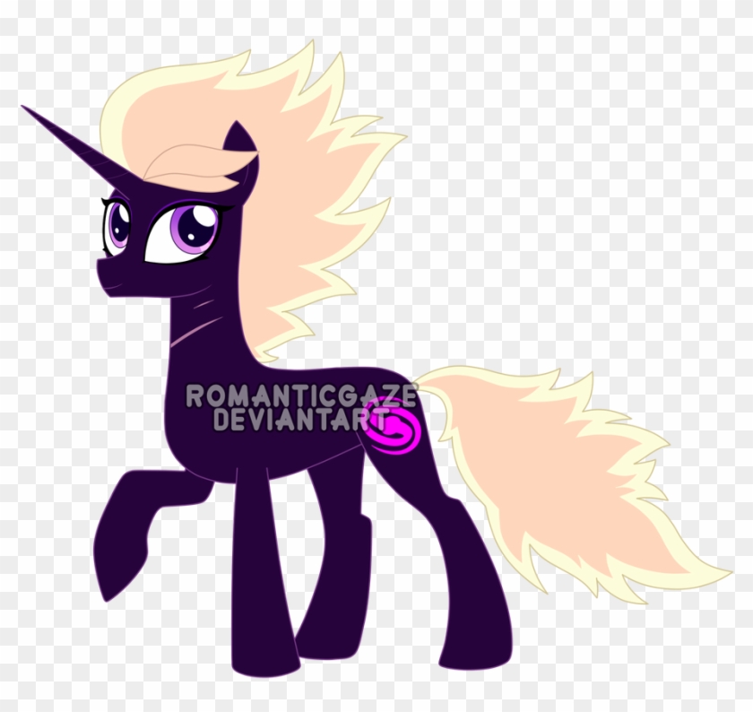 Mlp Oc-violet Lactea By Romanticgaze - Cartoon - Full Size PNG Clipart ...