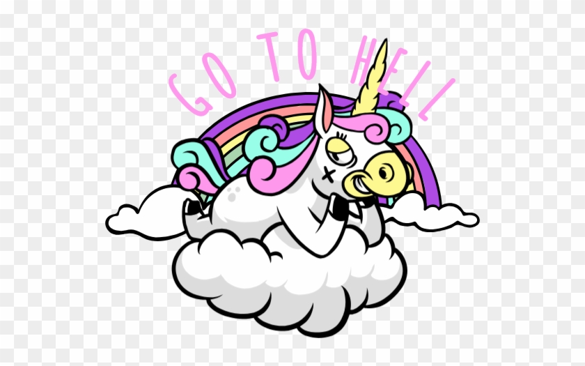 Go To Hell - Cartoon - Free Transparent PNG Clipart Images Download