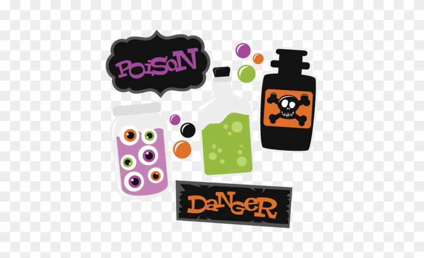 Poison Svg Cutting File Set Halloween Svg Cuts Halloween - Poison Svg ...